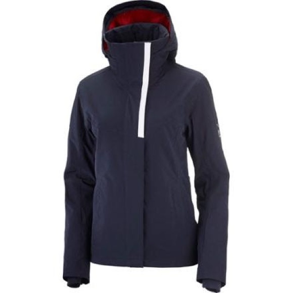 Salomon | Jackets & Coats | Salomon Womens Dark Blue Ski Jacket | Poshmark